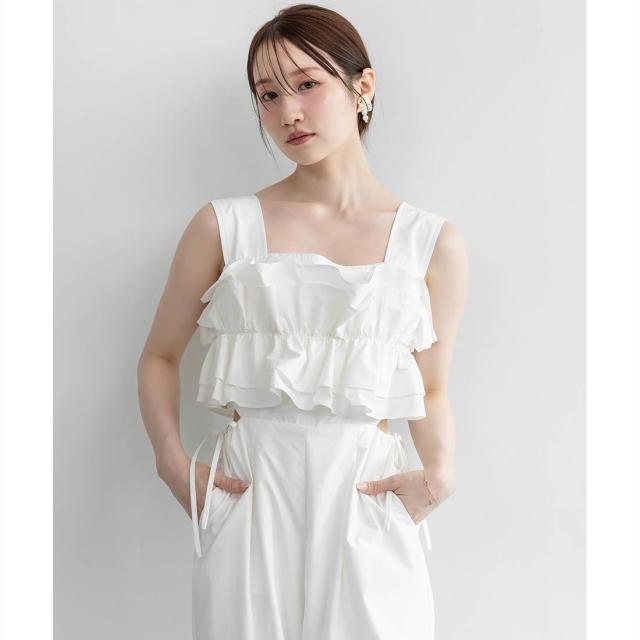 ランダ（RANDA）/フリルデザインコンビネゾン