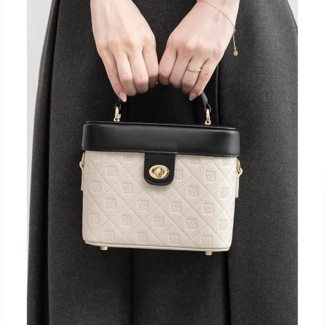 ランダ（RANDA）/＜25秋冬新作＞2WAY 型押しデザインバニティバッグの