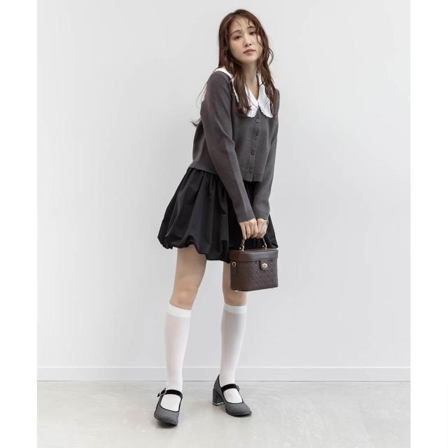 ランダ（RANDA）/＜25秋冬新作＞2WAY 型押しデザインバニティバッグの