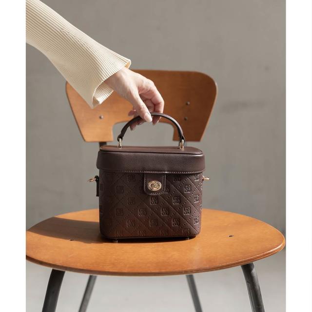 ランダ（RANDA）/＜25秋冬新作＞2WAY 型押しデザインバニティバッグの