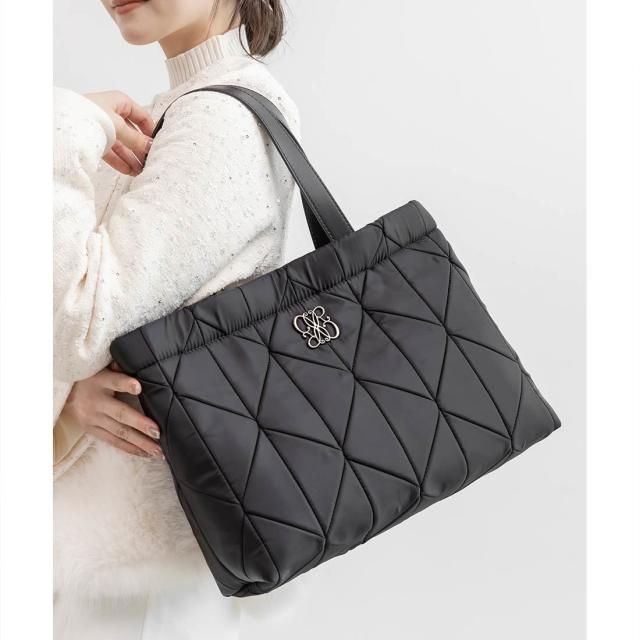 ランダ（RANDA）/＜25秋冬新作＞【A4対応】2WAY パデッドトートバッグ