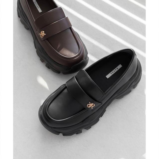 ランダ（RANDA）/＜25秋冬新作＞【22．5−25．5】ボリュームソールスニーカーライクローファー