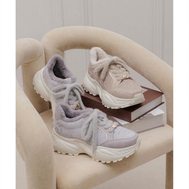 ランダ（RANDA）/＜25秋冬新作＞【TOM and JERRY】ファーデザインスニーカー