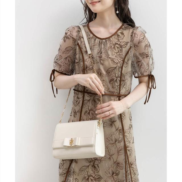 ランダ（RANDA）/＜26春夏新作＞2WAY モノグラムリボンショルダーバッグ