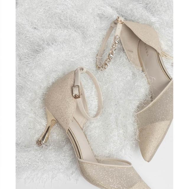 ランダ（RANDA）/＜26春夏新作＞【22．5−25．5】2WAY ラメシアーセパレートパンプス