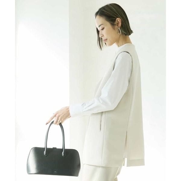 ミッシェルクラン（MICHEL ）/[セットアップ対応]ジョーゼットノーカラージレ