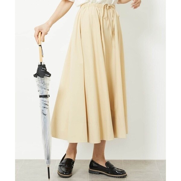ミッシェルクラン（MICHEL ）/[機能素材]ドロストフレアスカート