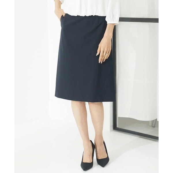 ミッシェルクラン（MICHEL ）/ストレッチセミフレアスカート(セットアップ対応/3サイズあり)