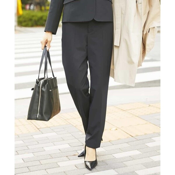 ミッシェルクラン（MICHEL ）/ストレッチテーパードパンツ(セットアップ対応)