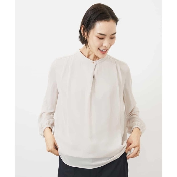 ミッシェルクラン（MICHEL ）/[インナーにおすすめ]ボウタイ付き2WAYブラウソ?