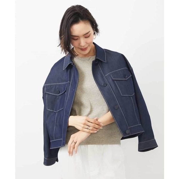 ミッシェルクラン（MICHEL ）/オーバーサイズトラッカージャケット