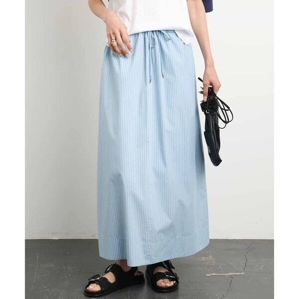 ミッシェルクラン（MICHEL ）/[セットアップ対応]ストライプストレートスカート