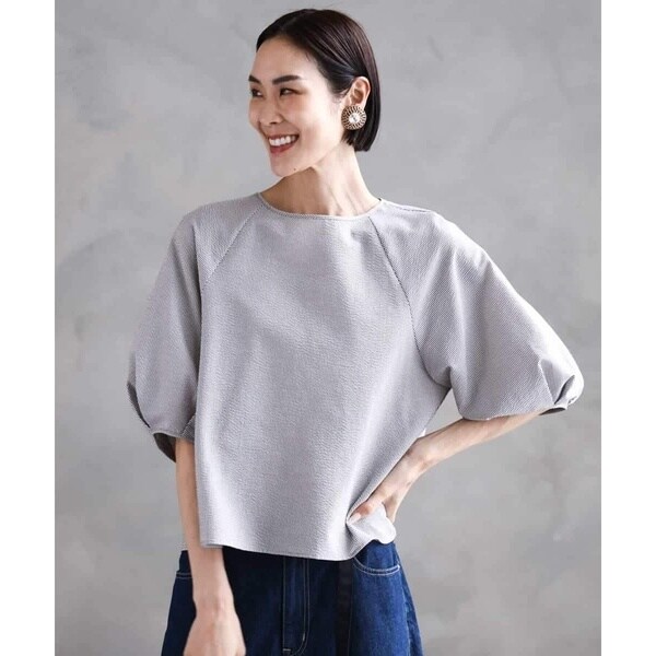 ミッシェルクラン（MICHEL ）/ボリュームスリーブブラウス