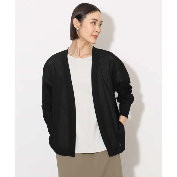 ミッシェルクラン（MICHEL ）/[紫外線/冷房対策に]シアートッパーカーディガン