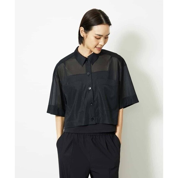 ミッシェルクラン（MICHEL ）/ダブルポケットシャツ