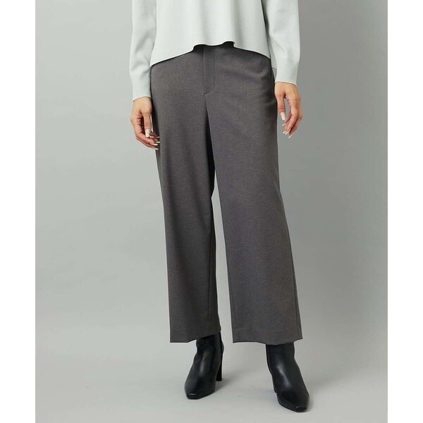 ミッシェルクラン（MICHEL ）/ツイルストレッチワイドパンツ