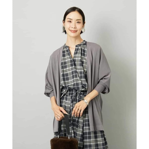 ミッシェルクラン（MICHEL ）/ドルマンスリーブトッパーカーディガン