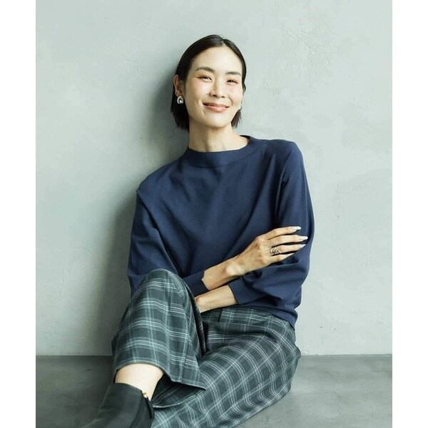 ミッシェルクラン（MICHEL ）/ホールガーメント(R)ボトルネックニット