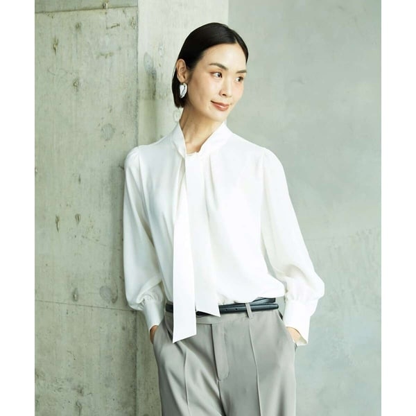 ミッシェルクラン（MICHEL ）/ボウタイブラウス