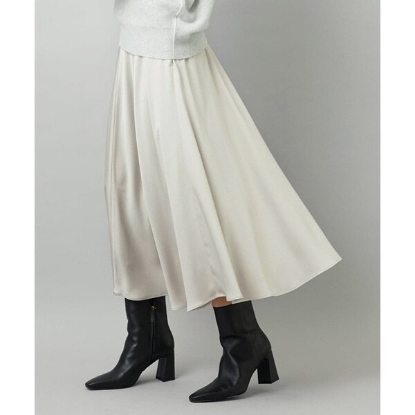 ミッシェルクラン（MICHEL ）/サテンマーメードスカート