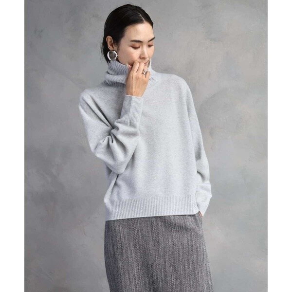 ミッシェルクラン（MICHEL ）/[新色追加][定番人気]ハイネックニット