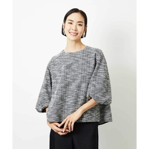 【NEW】ミッシェルクラン（MICHEL ）/ツィードライクプルオーバー