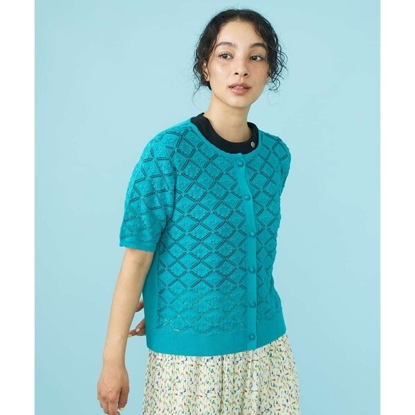 ホコモモラ（JOCOMOMOLA）/Grano クルーネックカーディガン