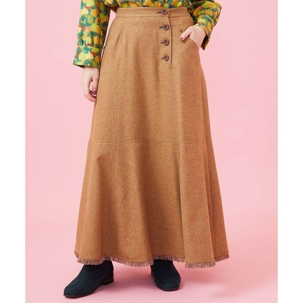 ホコモモラ（JOCOMOMOLA）/Mucho hilo ツイードマーメードスカート