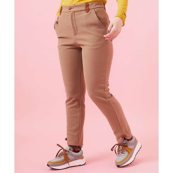 ホコモモラ（JOCOMOMOLA）/Caliente 裏起毛ストレッチパンツ