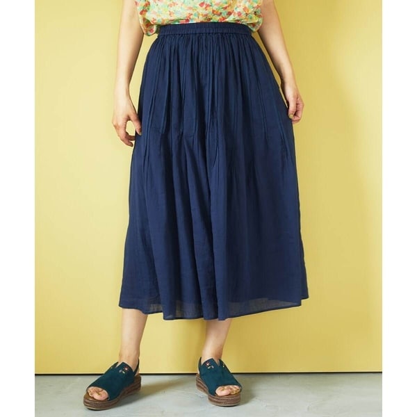 ホコモモラ（JOCOMOMOLA）/Temblar ピンタックゴムギャザースカート