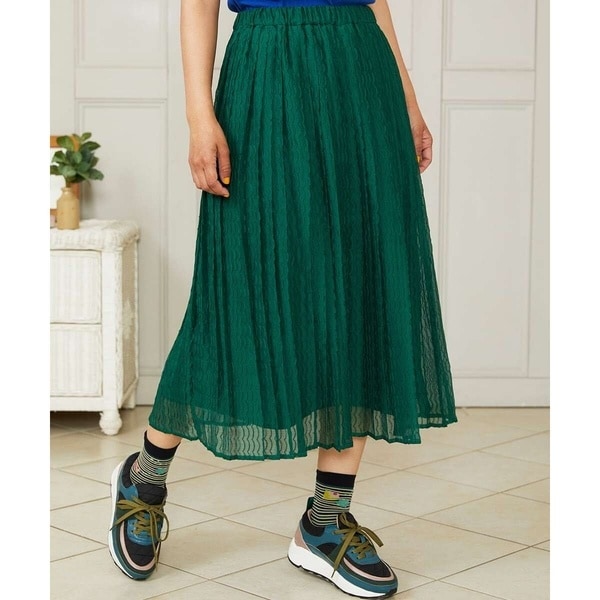 ホコモモラ（JOCOMOMOLA）/Playa プリーツシアースカート