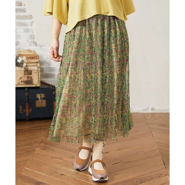 ホコモモラ（JOCOMOMOLA）/Callejero チュールプリーツスカート