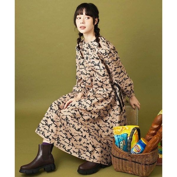 ホコモモラ（JOCOMOMOLA）/Palgue de El Retiro アニマルプリントワンピース