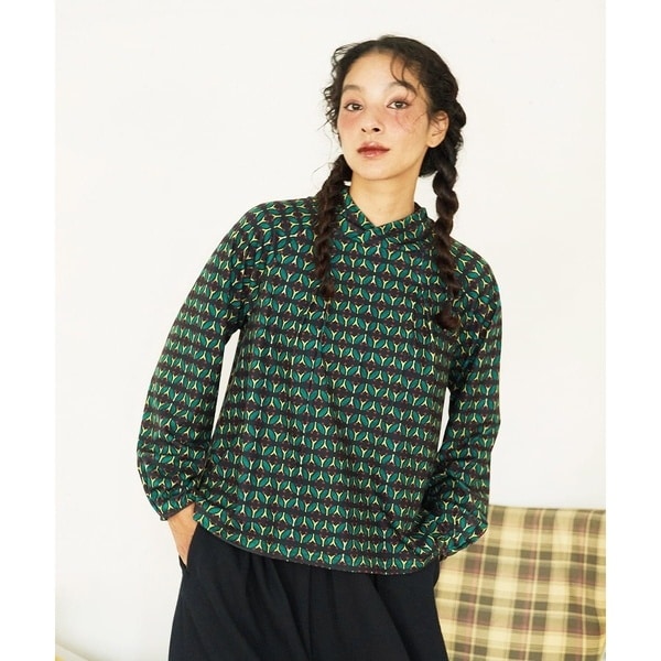 ホコモモラ（JOCOMOMOLA）/Calle del Espejo プリントカットソー