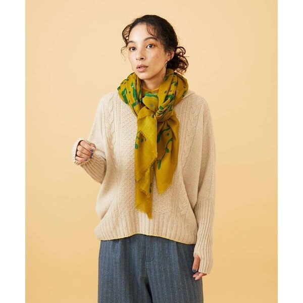 ホコモモラ（JOCOMOMOLA）/アニマルモチーフストール