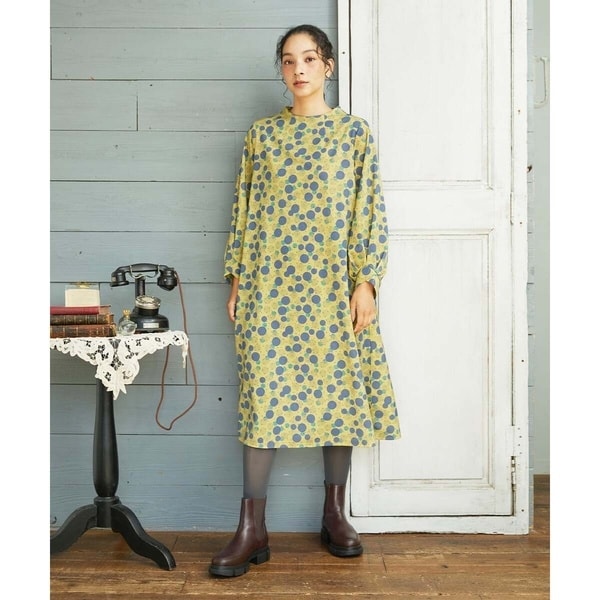 ホコモモラ（JOCOMOMOLA）/Calle de la Bola ドットプリントワンピース
