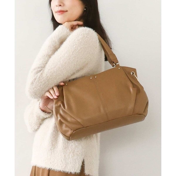 MK ミッシェルクラン バッグ（MK MICHEL  BAG）/[2WAY]カウレザータックデザイントートバッグ