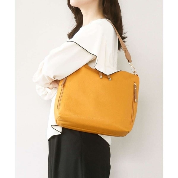 MK ミッシェルクラン バッグ（MK MICHEL  BAG）/[2WAY]パンチングハンドルサイドファスナーバッグ