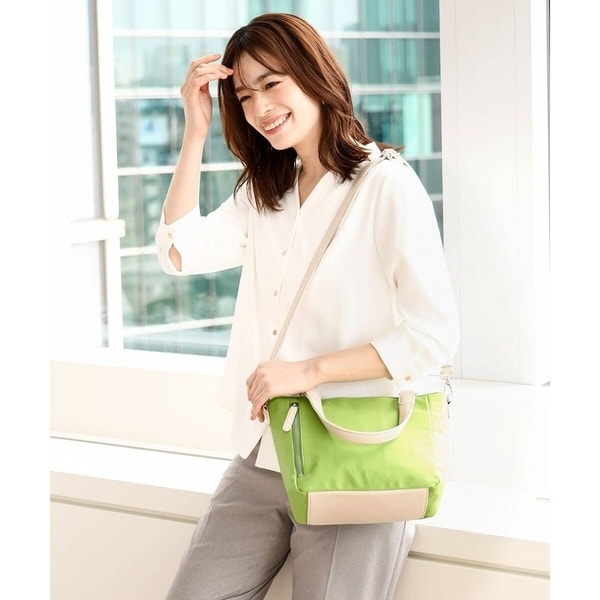 MK ミッシェルクラン バッグ（MK MICHEL  BAG）/[2WAY]異素材ジョイントミニトートバッグ