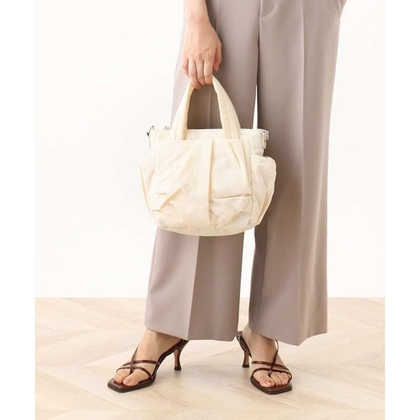 MK ミッシェルクラン バッグ（MK MICHEL  BAG）/[2WAY]タックデザインコンパクトトートバッグ