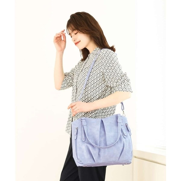 MK ミッシェルクラン バッグ（MK MICHEL  BAG）/[2WAY]タックラウンドトートバッグ