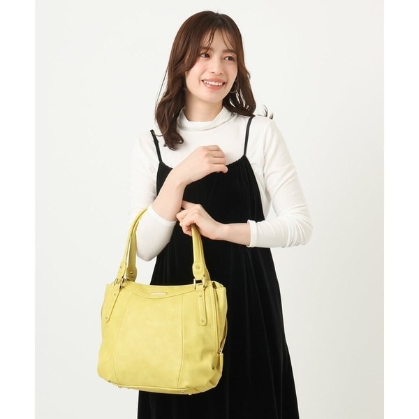 MK ミッシェルクラン バッグ（MK MICHEL  BAG）/[2WAY]サイドファスナーデザイントートバッグ