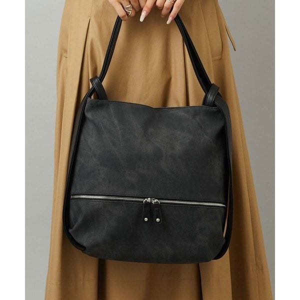 MK ミッシェルクラン バッグ（MK MICHEL  BAG）/[2WAY/A4収納可]デニム風デザイン変形トートバッグ