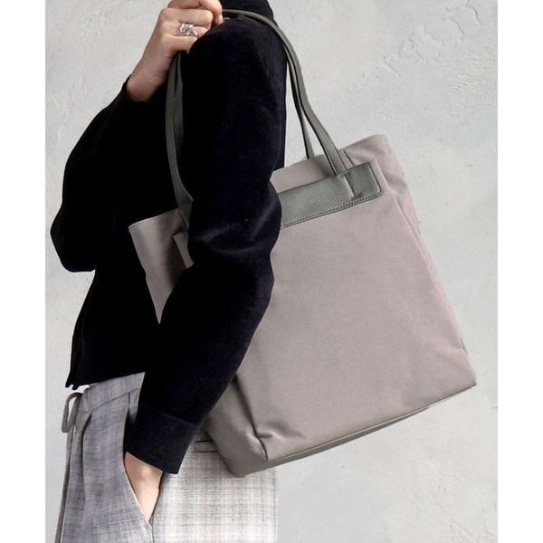 MK ミッシェルクラン バッグ（MK MICHEL  BAG）/[A4収納可]異素材ジョイントスクエアトートバッグ