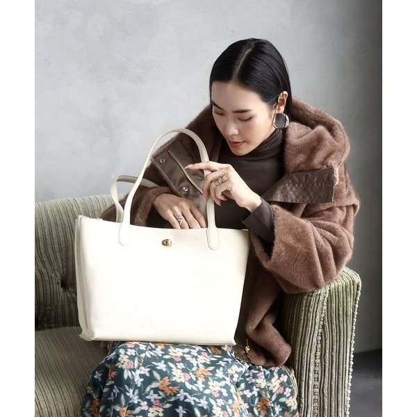 MK ミッシェルクラン バッグ（MK MICHEL  BAG）/[A4収納可]牛革スクエアトートバッグ