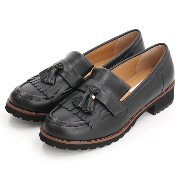 マッキントッシュ フィロソフィー（MACKINTOSH PHILOSOPHY）/タンクソールタッセルモチーフフリンジローファー