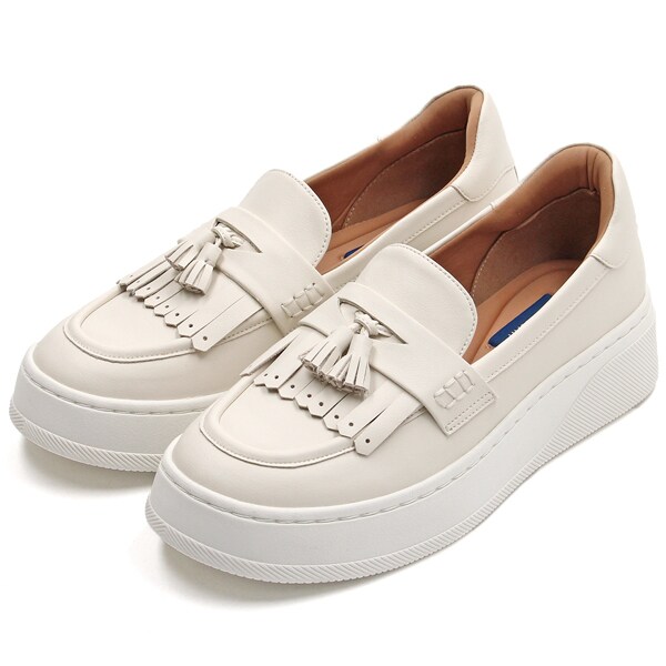 マッキントッシュ フィロソフィー（MACKINTOSH PHILOSOPHY）/トラックソールタッセルフリンジローファー