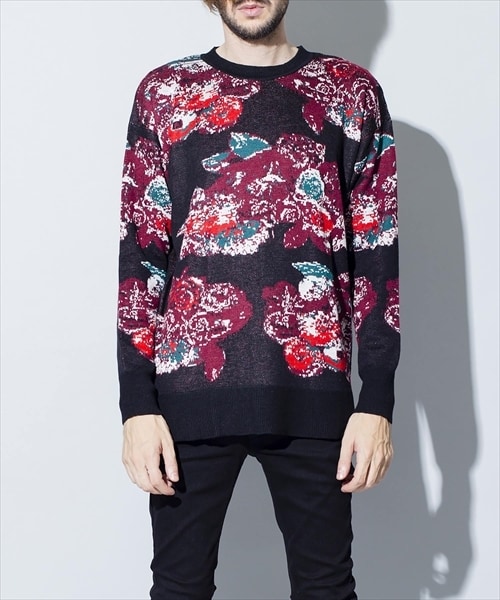 ノーアイディー（NO ID．）/モザイクJQ−BIGプルオーバー