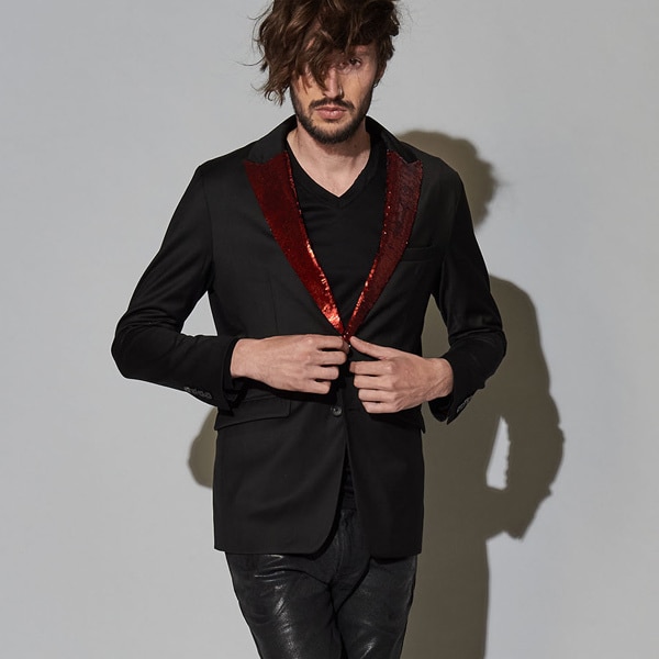 ノーアイディー（NO ID．）/プリズムピークドラペル2B−JKT