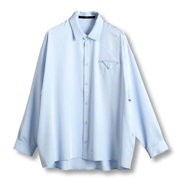 ノーアイディー（NO ID．）/タブポケットBIG−SH(シャツ)